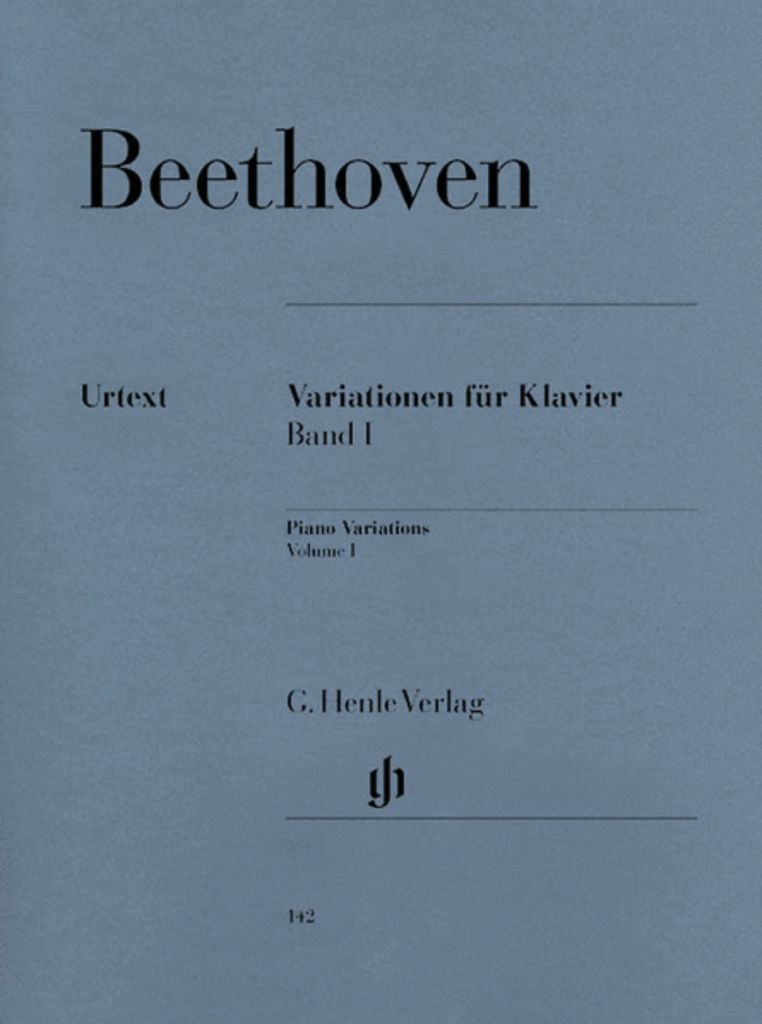 Beethoven - Variations for Piano - Volume I - PianoWorks, Inc