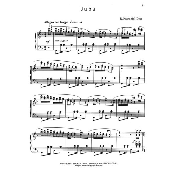 Juba: Dance from the Suite In the Bottoms - PianoWorks, Inc