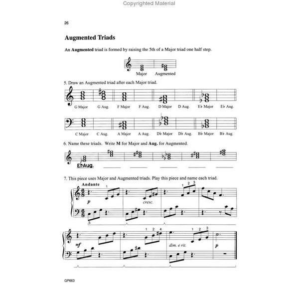 Fundamentals of Piano Theory Level 3 - PianoWorks, Inc
