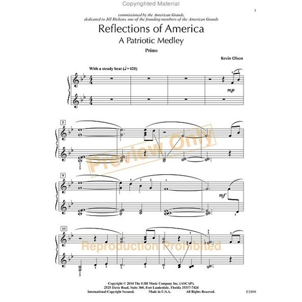 Reflections of America - PianoWorks, Inc