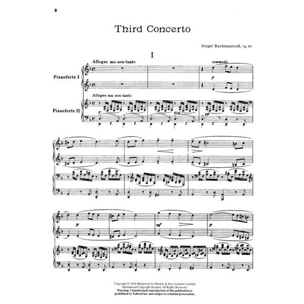 Rachmaninoff - Concerto No. 3 in D Minor, Op. 30 - PianoWorks, Inc