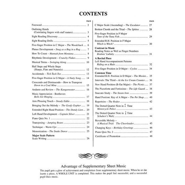 John W. Schaum Piano Course, A: The Red Book - PianoWorks, Inc