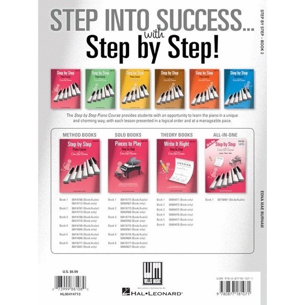 Step by Step Piano Course – Book 2 - PianoWorks, Inc