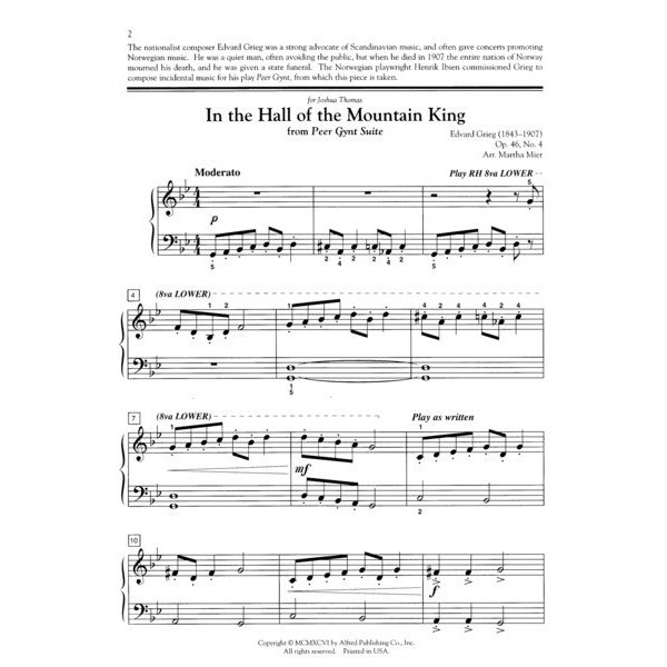 In the Hall of the Mountain King - PianoWorks, Inc