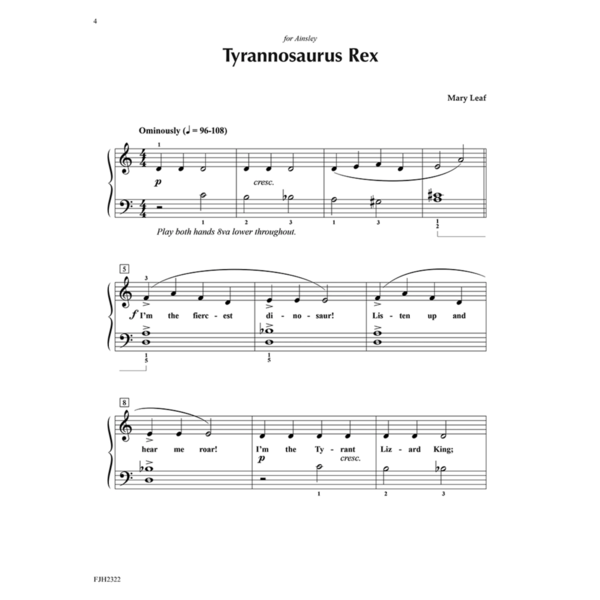 Dinosaurs! - PianoWorks, Inc