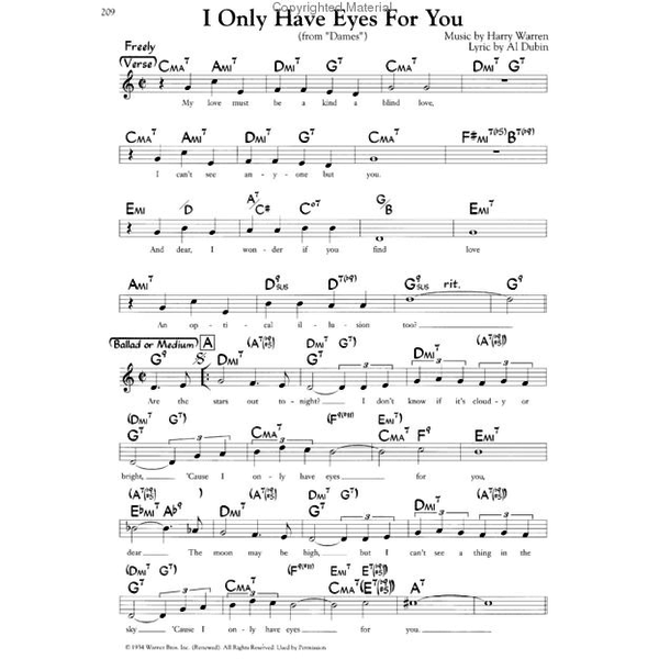 The Standards Real Book - C Edition - PianoWorks, Inc