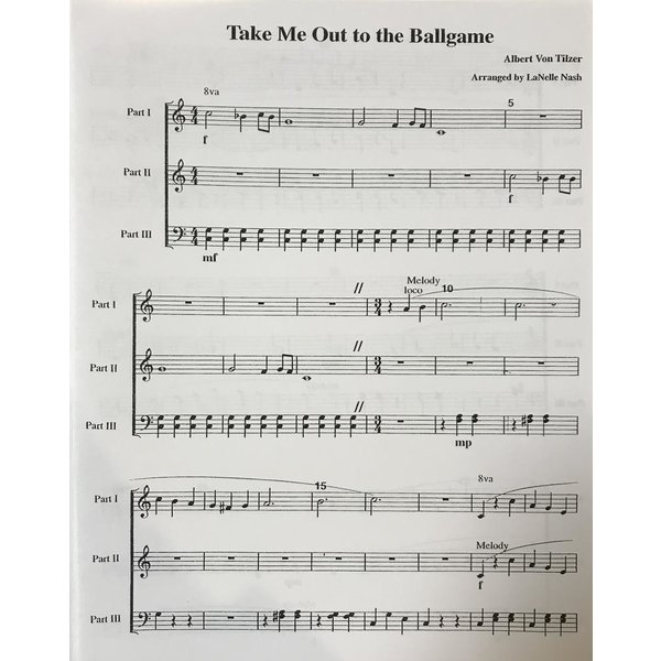 Take Me Out to the Ballgame - Piano Trio - PianoWorks, Inc