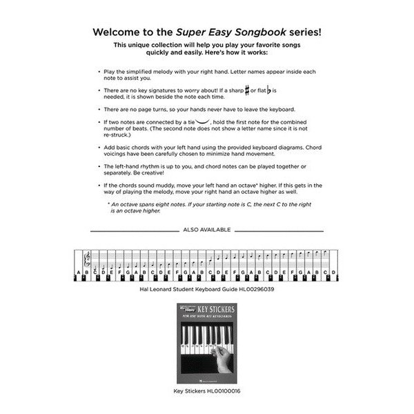 Classical – Super Easy Songbook - PianoWorks, Inc