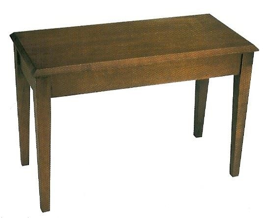 Jansen Wood Top Upright Bench - PianoWorks, Inc