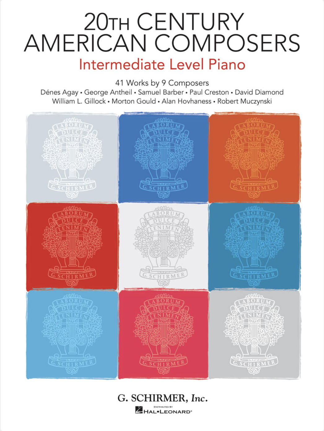20th Century American Composers – Intermediate Level Piano (NFMC ...