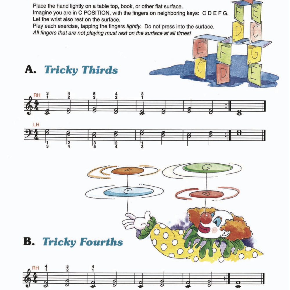 Alfred's Basic Piano Prep Course: Technic Book E - PianoWorks, Inc