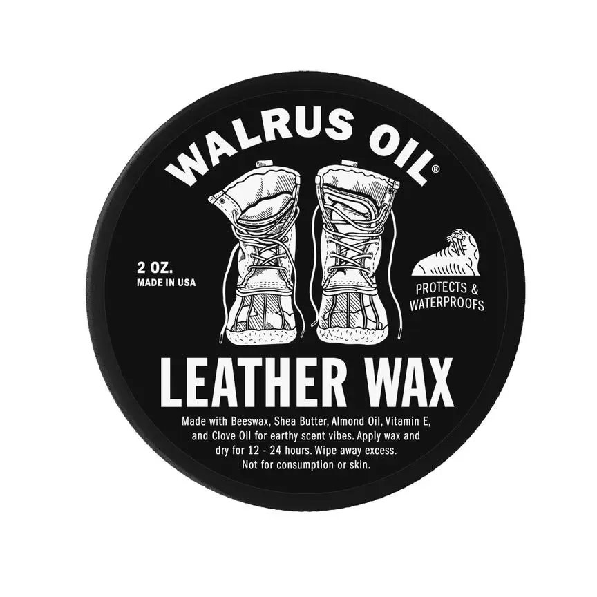 Leather Wax By Walrus Oil - Zuha Trend