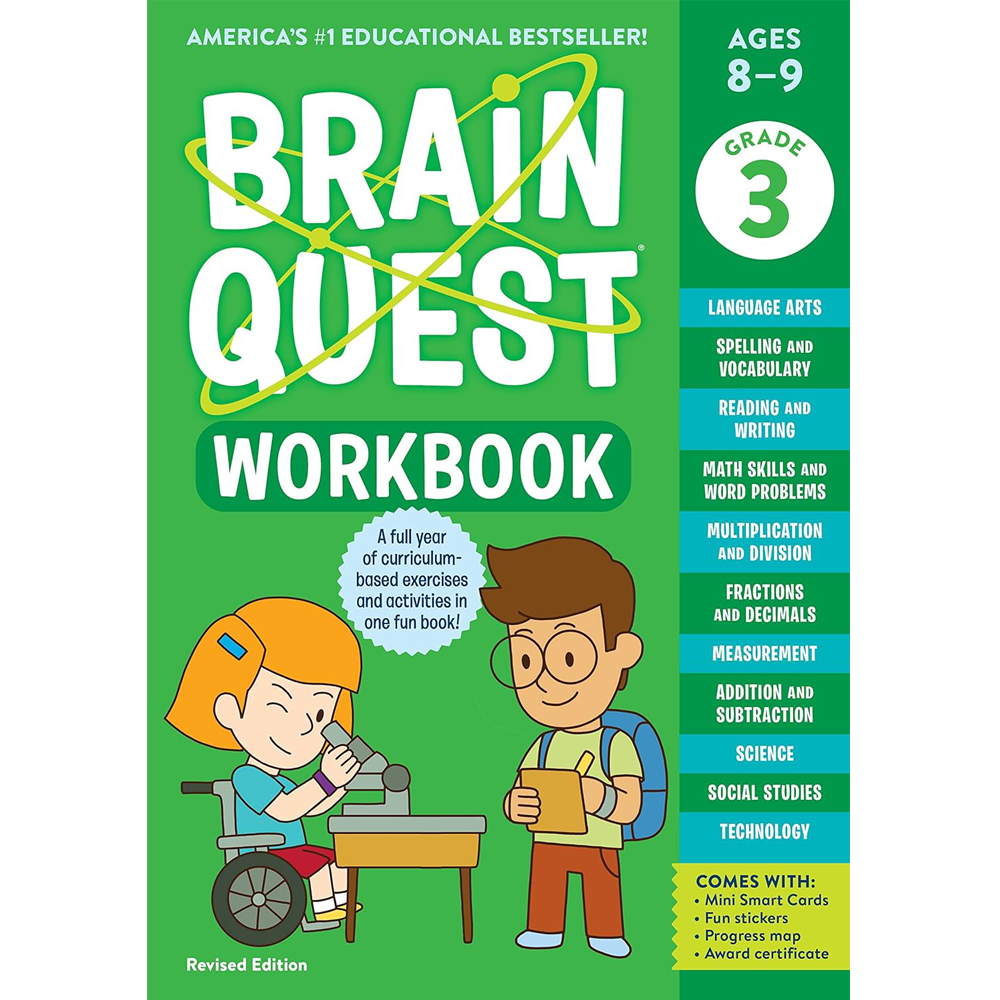 Brain Quest Workbook: Grade 3 - Blue Highway Games