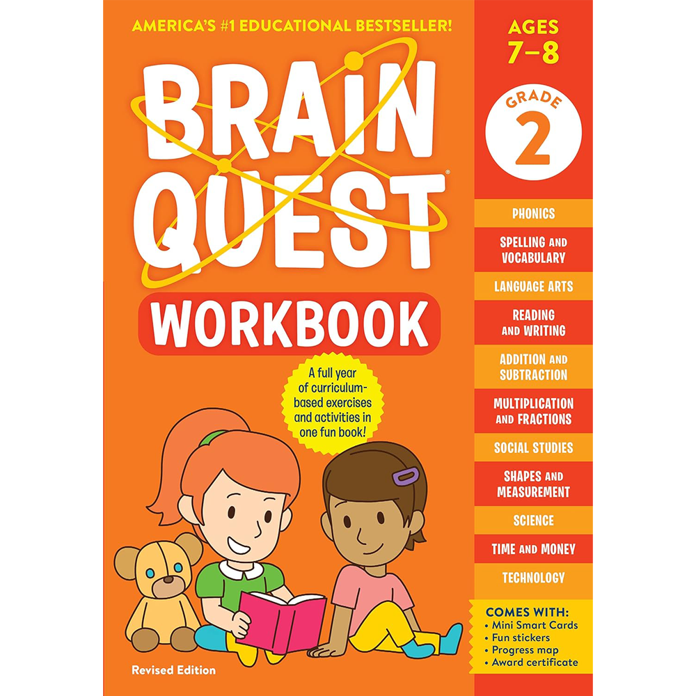 Brain Quest Workbook: Grade 2 - Blue Highway Games