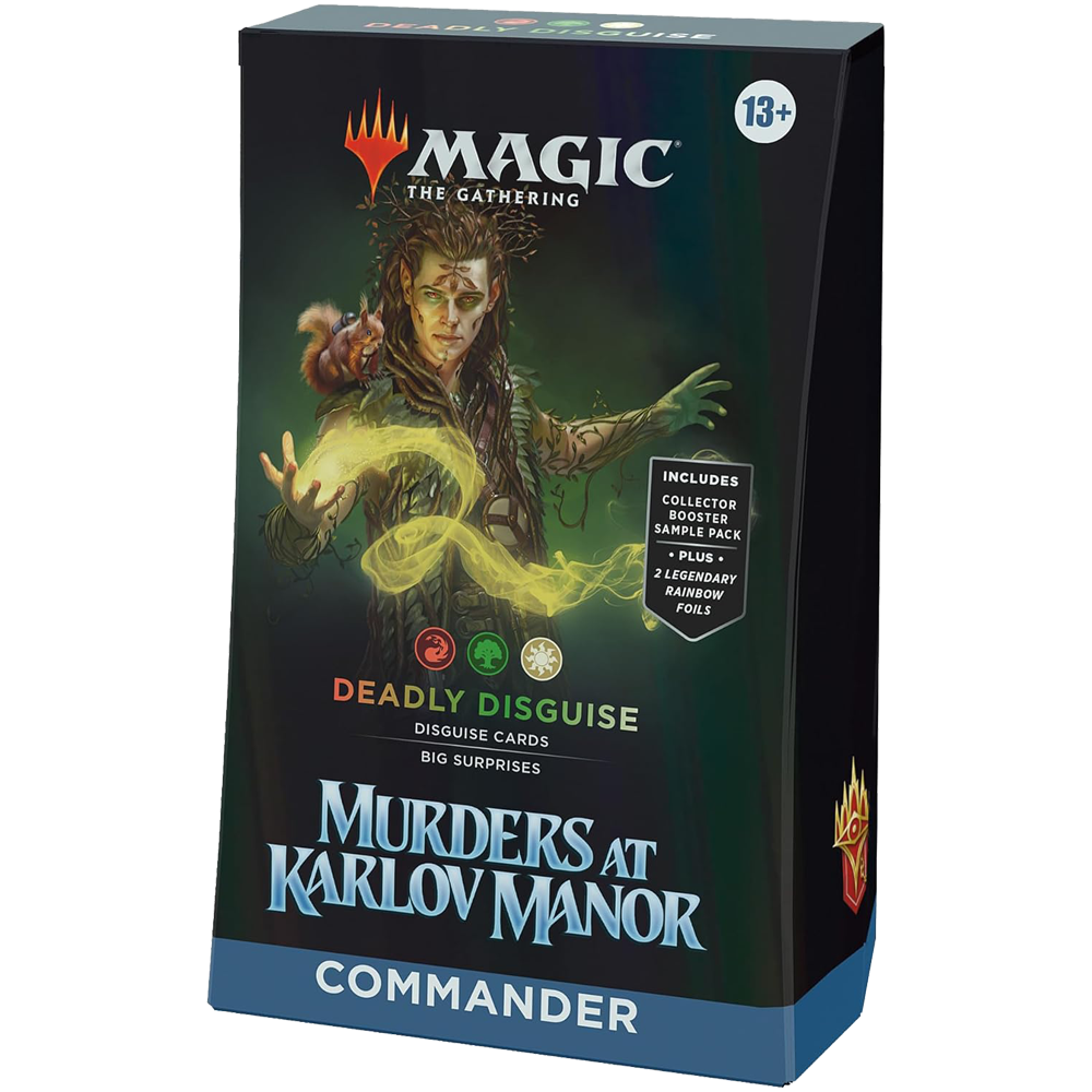 MTG: Murders at Karlov Manor Commander - Deadly Disguise - Blue Highway ...