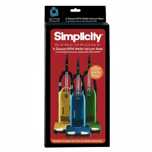 Simplicity Simplicity Synchrony HEPA Bag with SureLock Closure 6/pkg ...