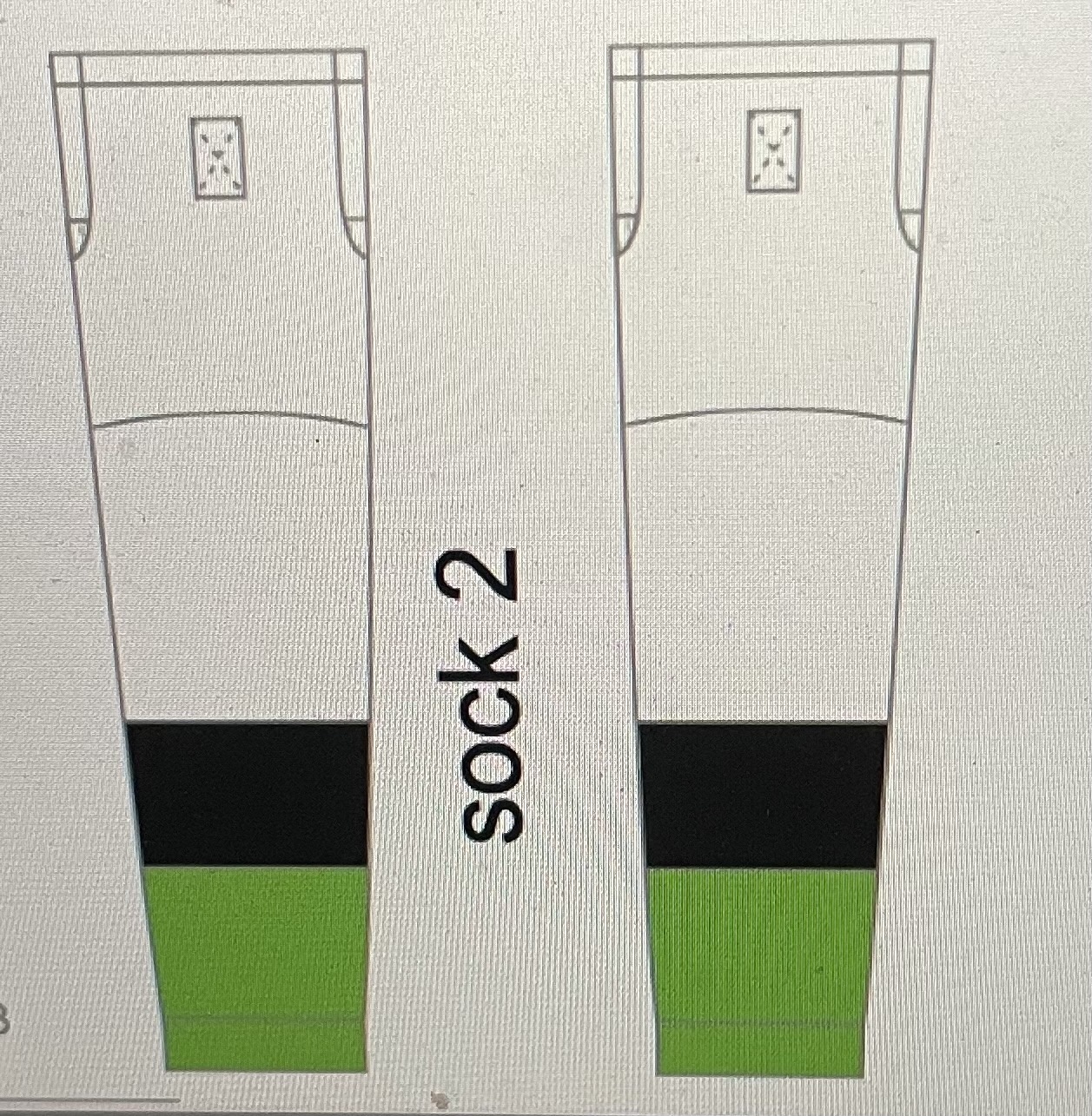 New Empire Game Socks White - Center Ice Arena