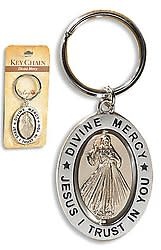 Divine Mercy Keychain - St. Paul's Catholic Books & Gifts