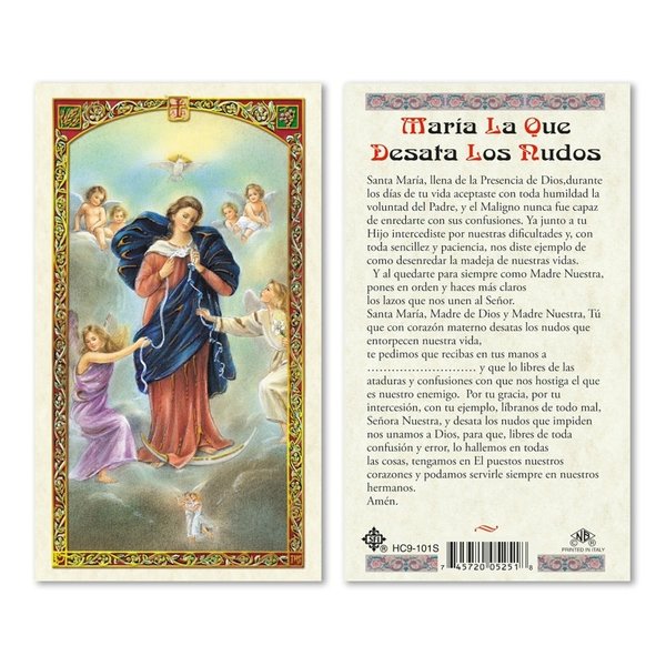 Spanish Prayer Cards - St. Paul's Catholic Books & Gifts