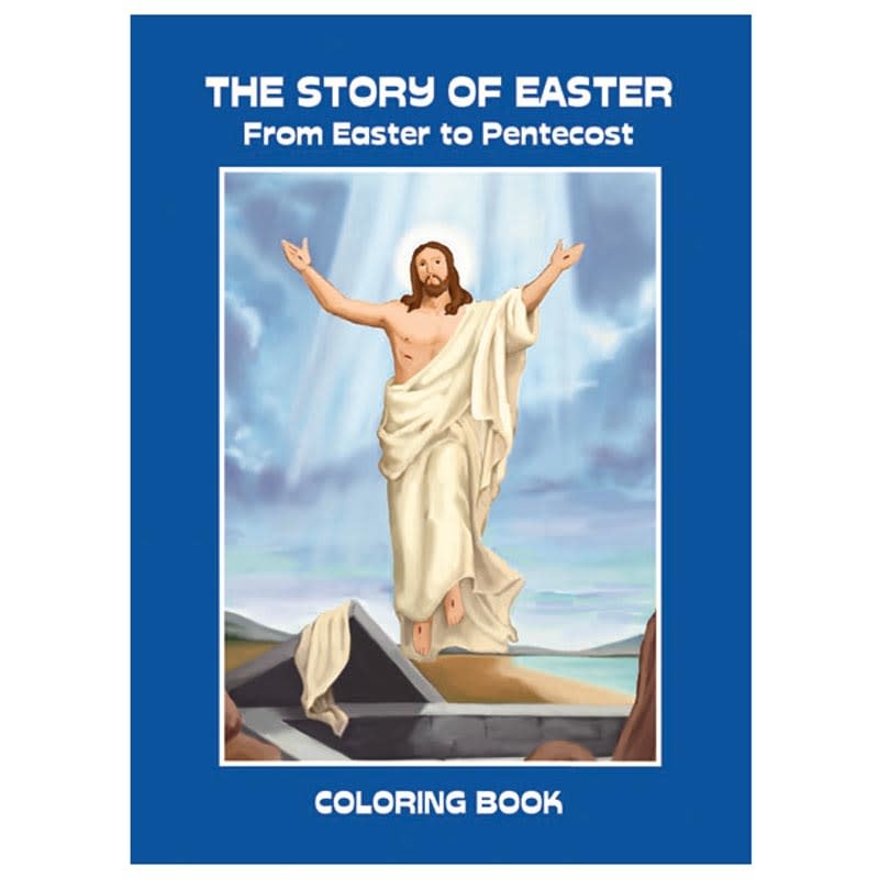 Coloring Book- Story of Easter - St. Paul's Catholic Books & Gifts