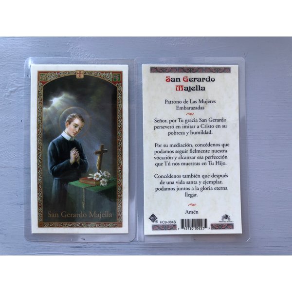 Spanish Prayer Cards - St. Paul's Catholic Books & Gifts