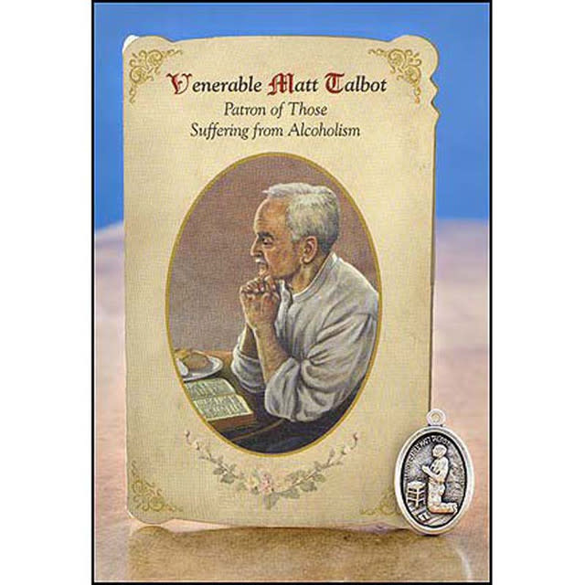 Venerable Matt Talbot Prayer and Medal Set - St. Paul's Catholic Books ...
