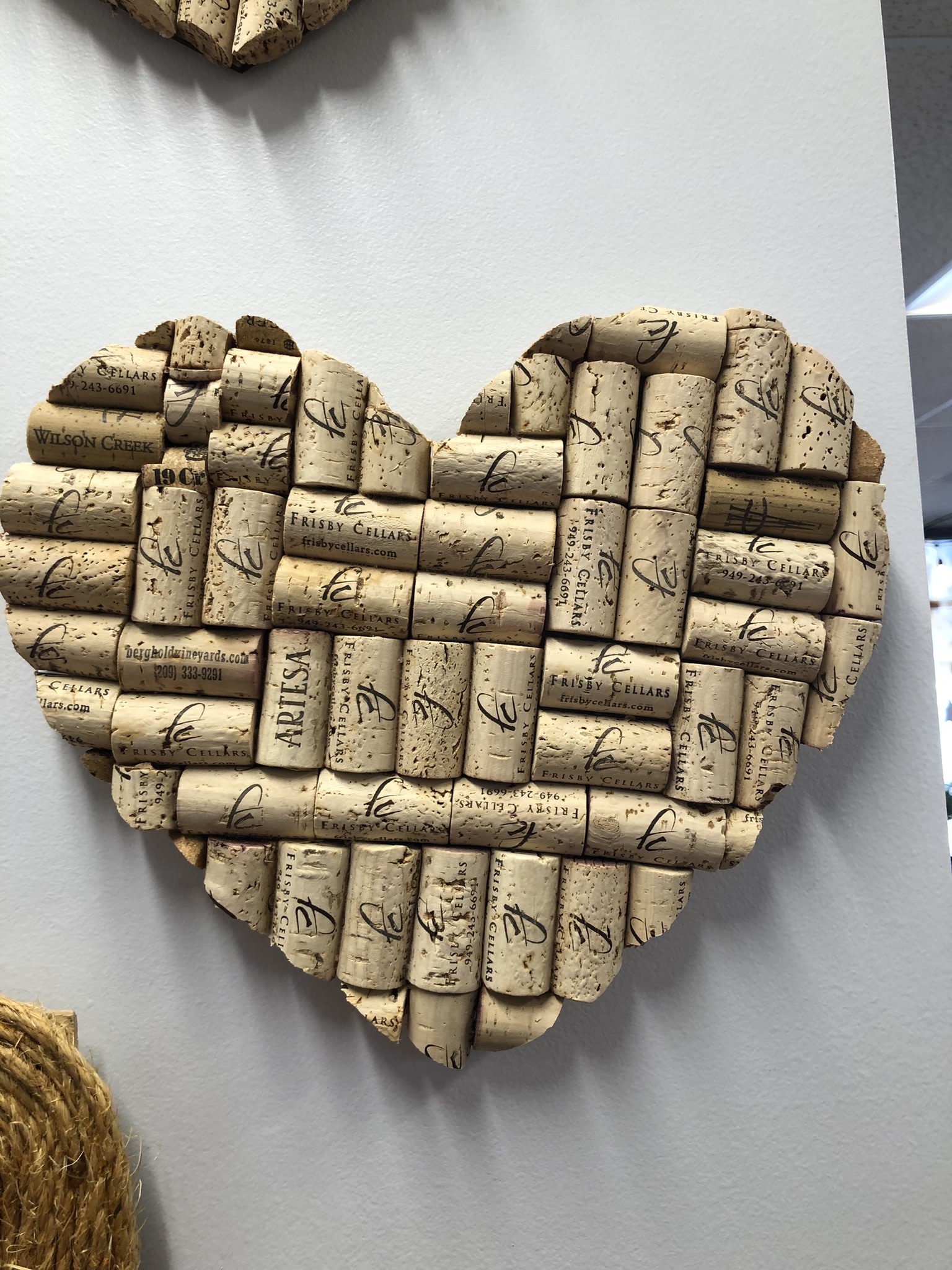 Faith Hope Love Cork Art - St. Paul's Catholic Books & Gifts