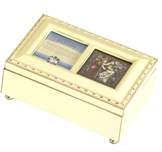 Baptism Music Box - St. Paul's Catholic Books & Gifts