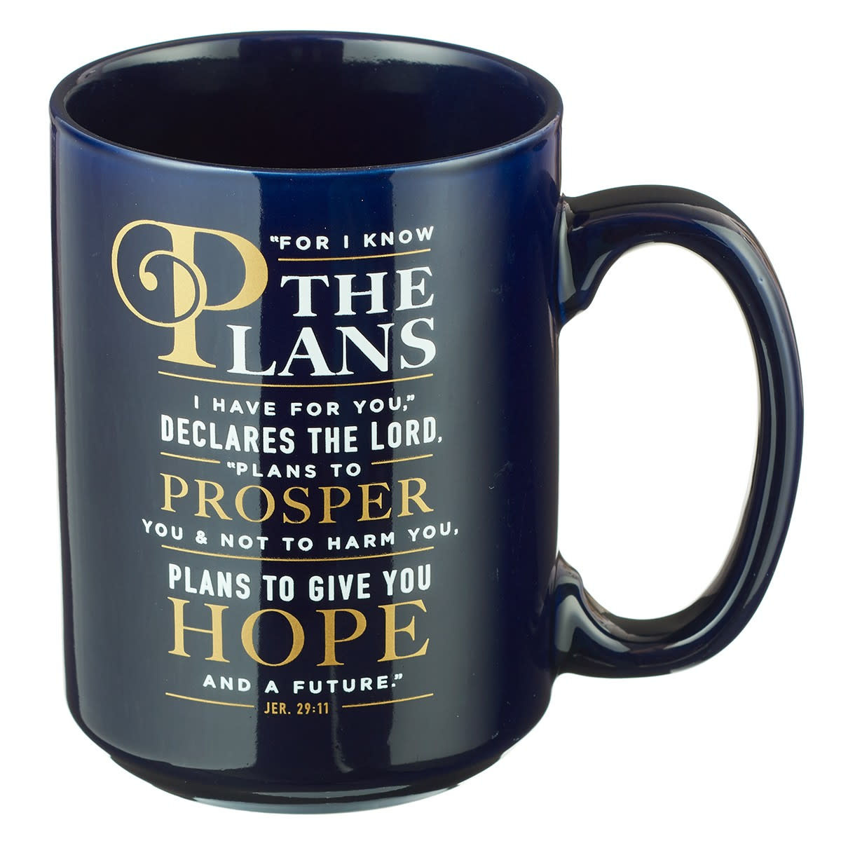 For I Know the Plans Coffee Mug - St. Paul's Catholic Books & Gifts
