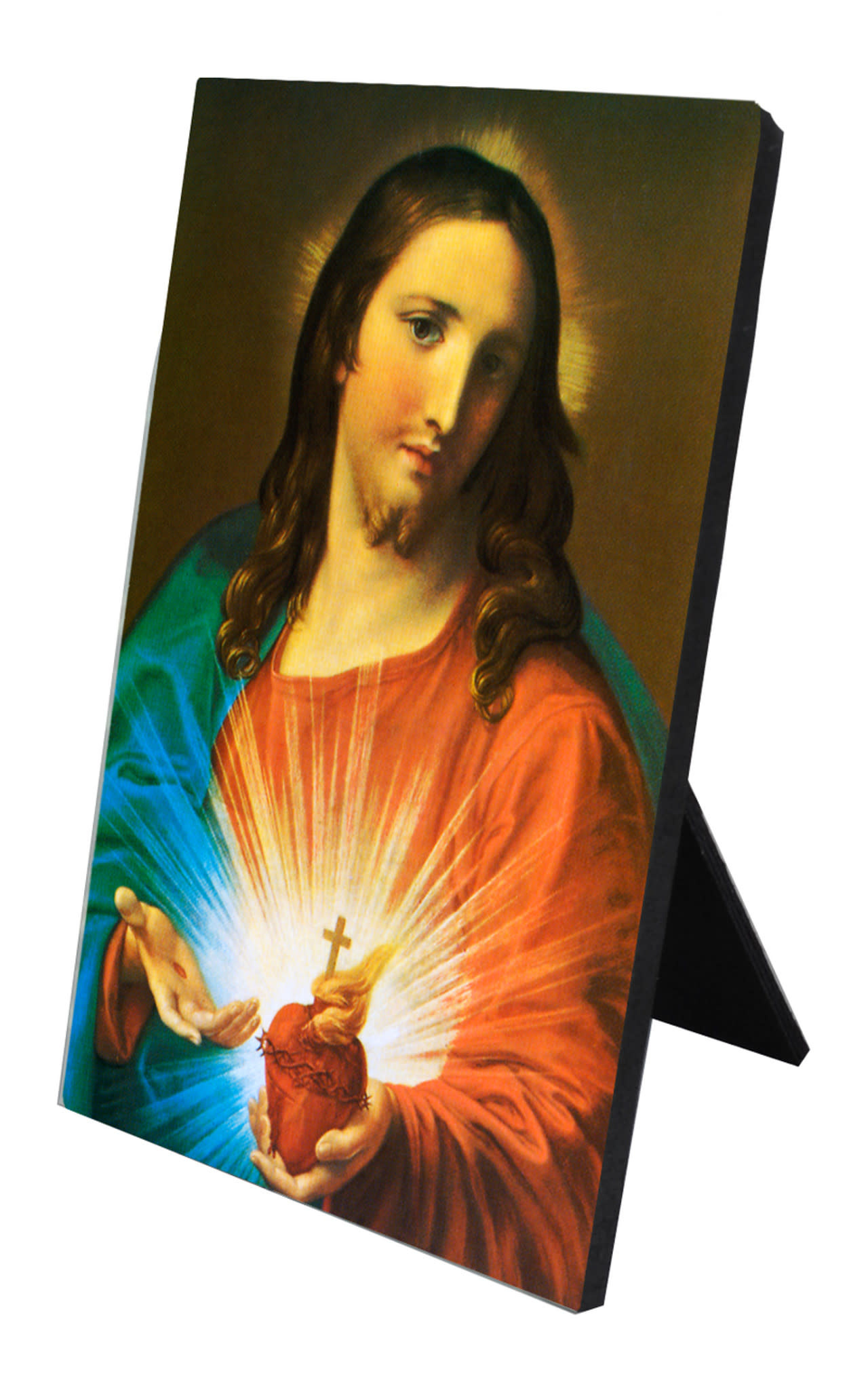 Sacred Heart of Jesus Desk Plaque - St. Paul's Catholic Books & Gifts
