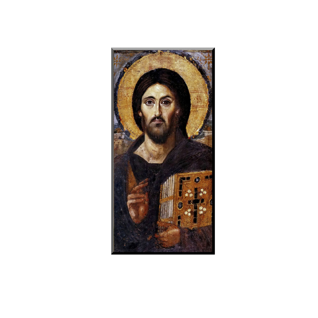 Christ Pantocrator Icon Plaque - St. Paul's Catholic Books & Gifts