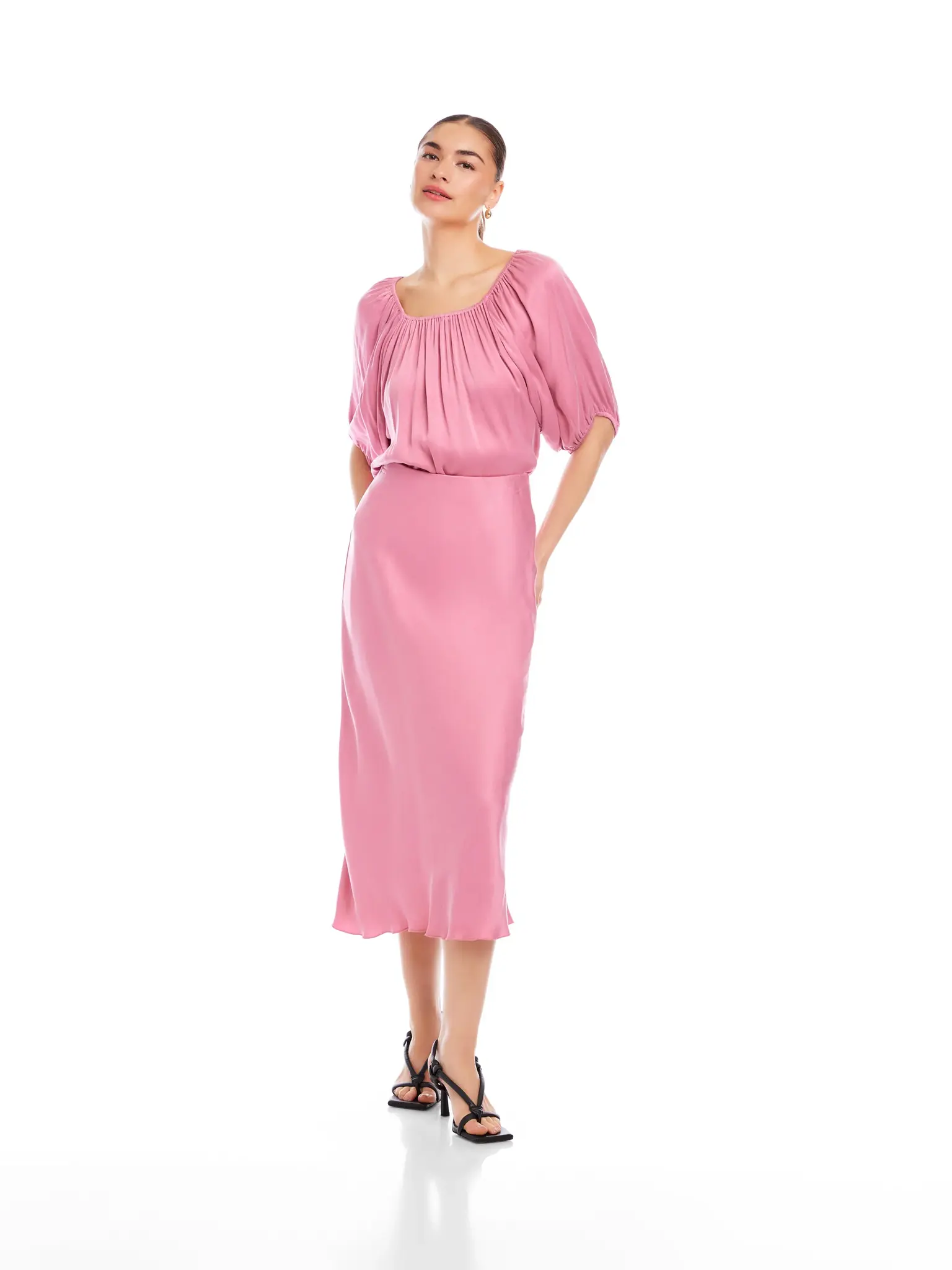 Eva Bias Ankle Skirt - The Fashion of Ruston