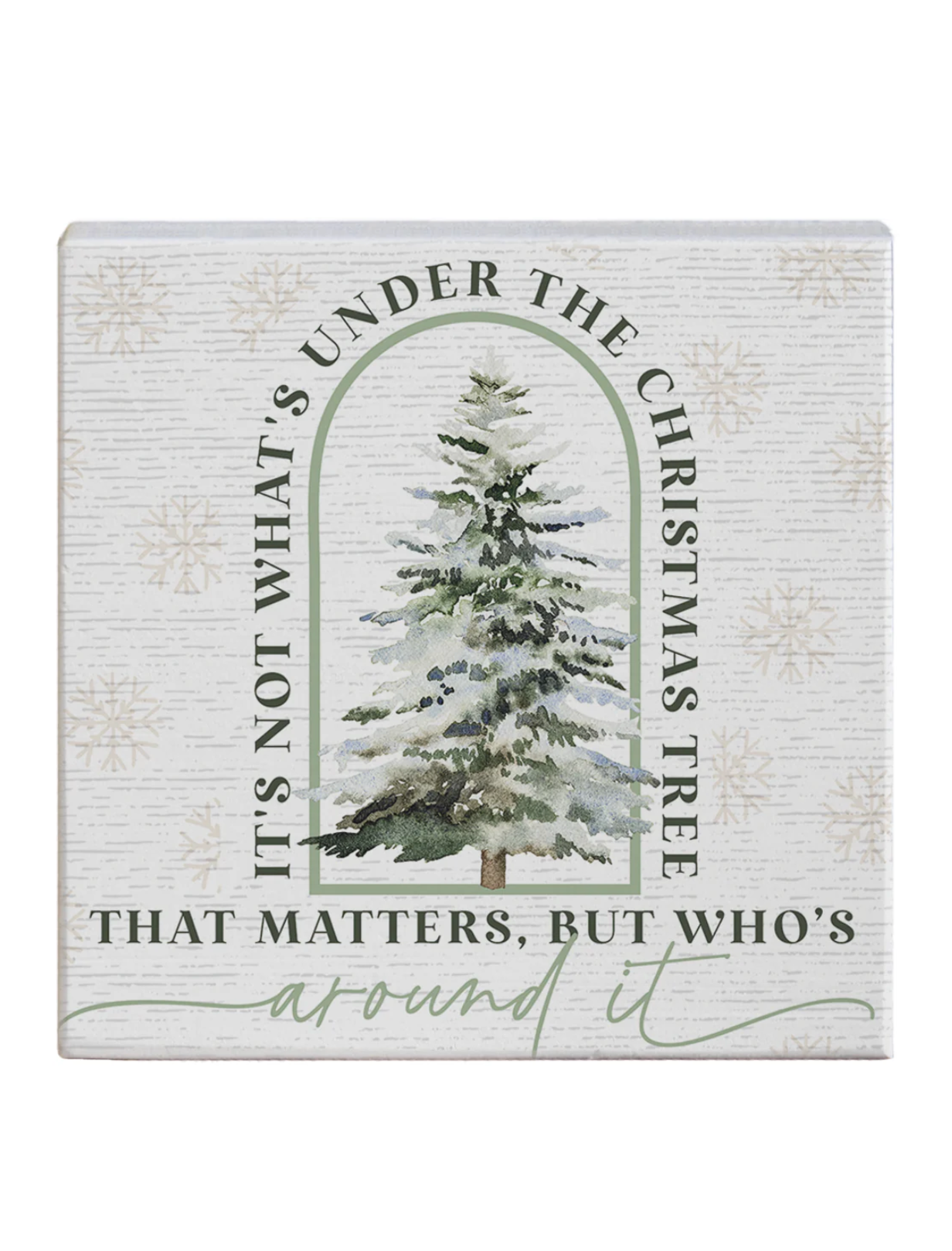 Who's Around It Tree Sign - Cabin Creations