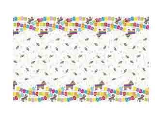 unique Mexican Fiesta Table Cover - 54" x 102" - Party Adventure