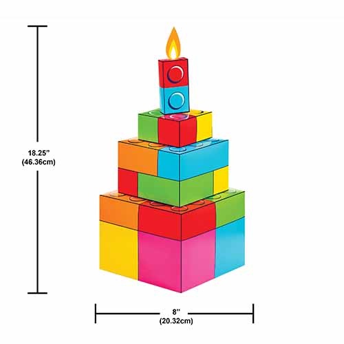 Creative Converting Block Bash Birthday Centerpiece - 1ct. - Party ...