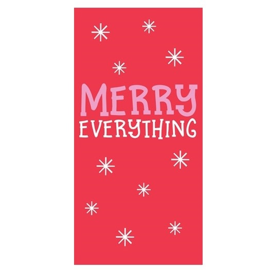 Creative Converting Merry Everything Christmas Swankie Tissues - 10ct ...