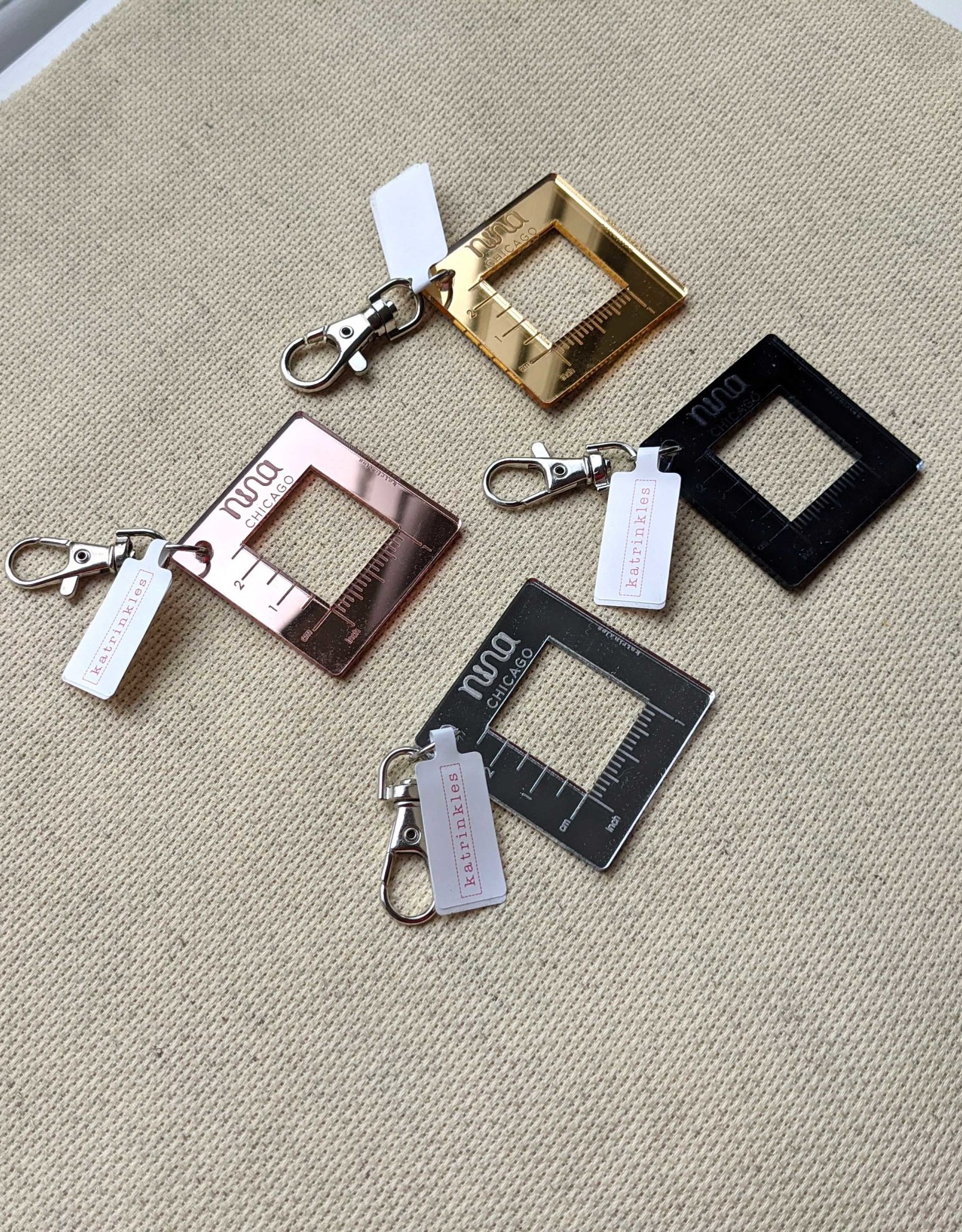 Nina Chicago Mirror Gauge Swatch Ruler - Nina Chicago