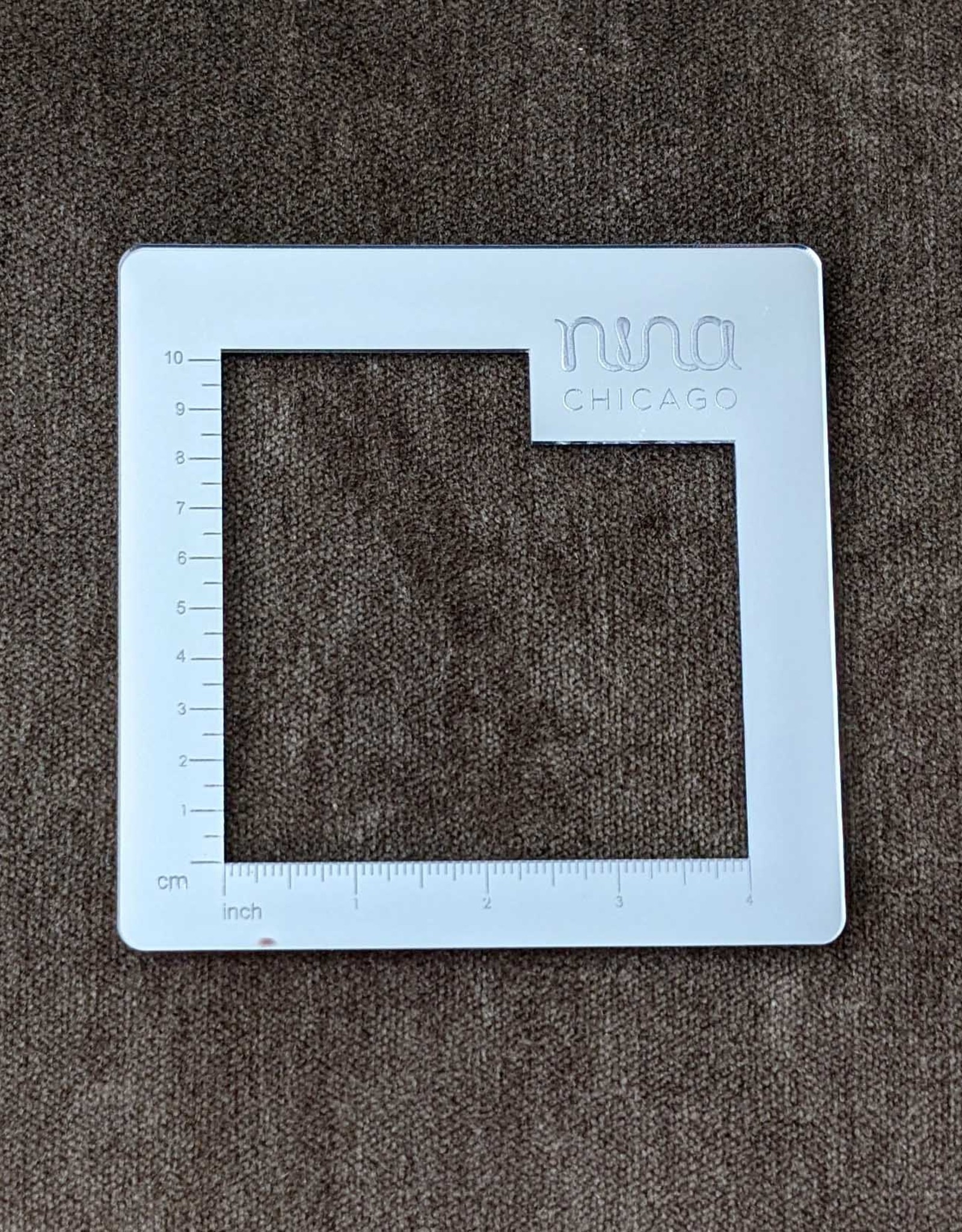 Nina Chicago Mirror Gauge Swatch Ruler - Nina Chicago