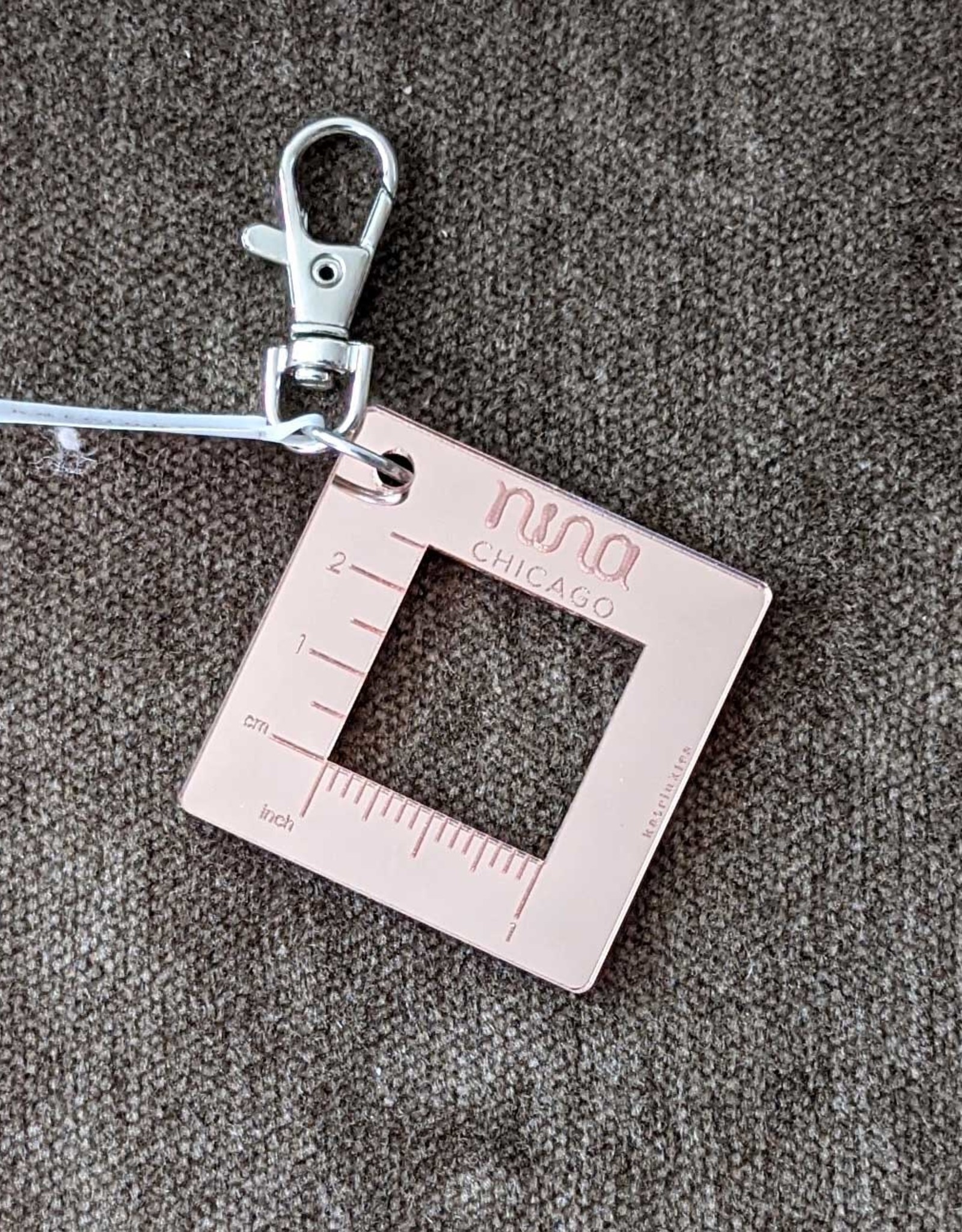 Nina Chicago Mirror Gauge Swatch Ruler - Nina Chicago