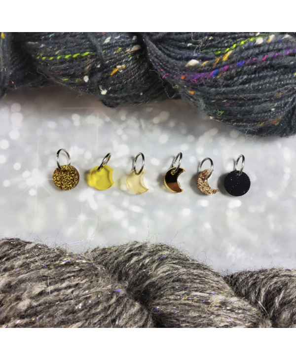 Eclipse Stitch Marker Set - Nina Chicago