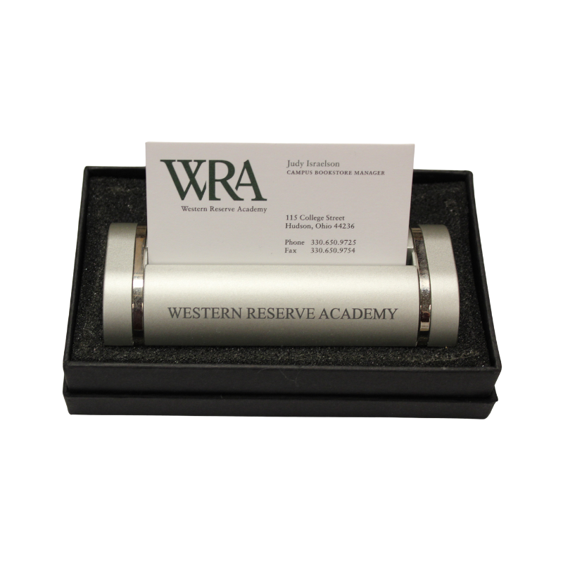Desk Card Holder - Western Reserve Academy