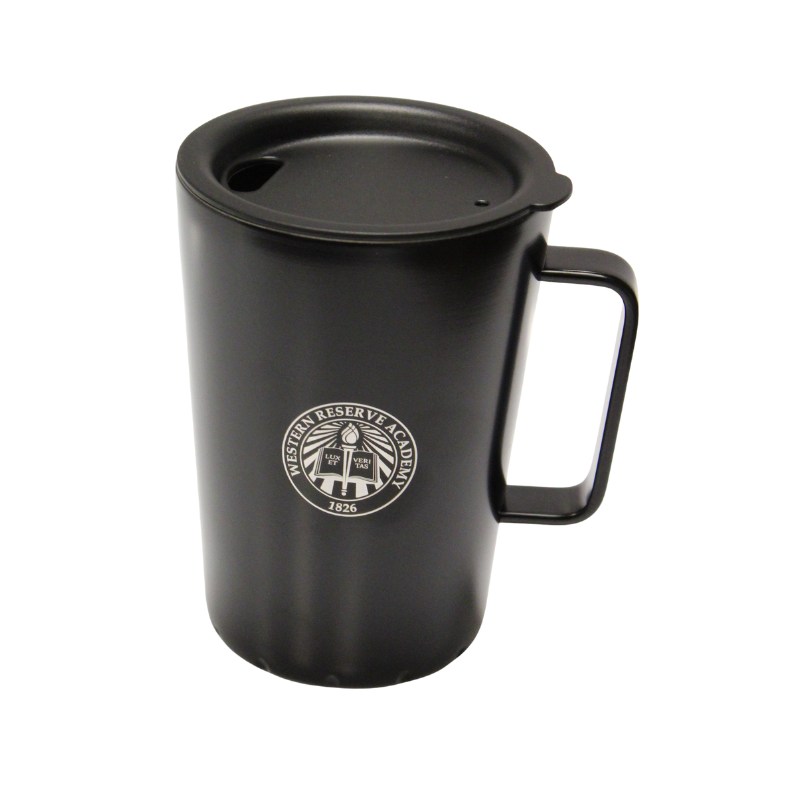 Sip by Swell 15 oz Black Travel Mug with Lid - Western Reserve Academy