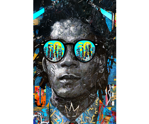 Basquiat Mask - Shady And Katie - Shady And Katie