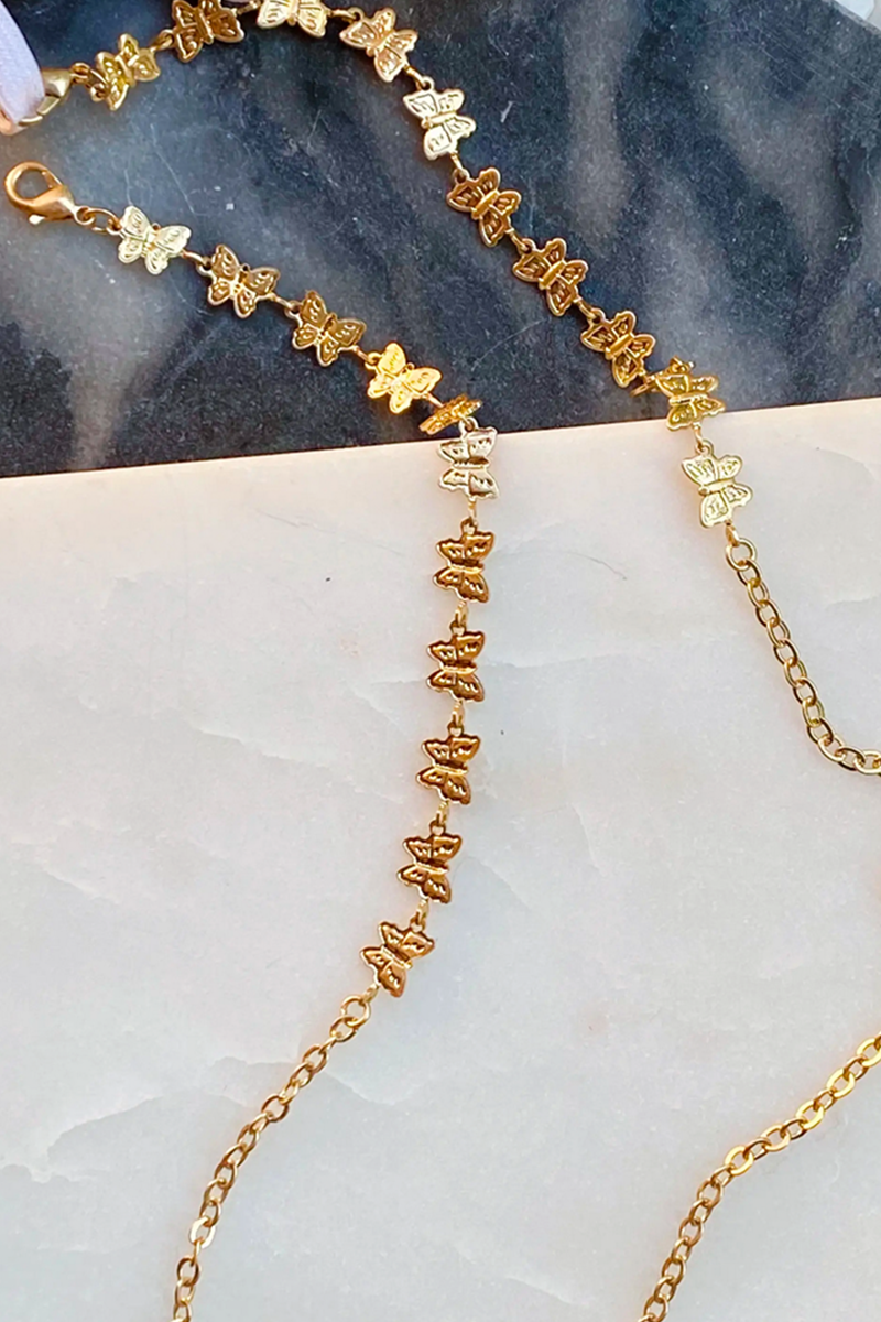 Butterfly Mask Chain - Shady And Katie - Shady And Katie