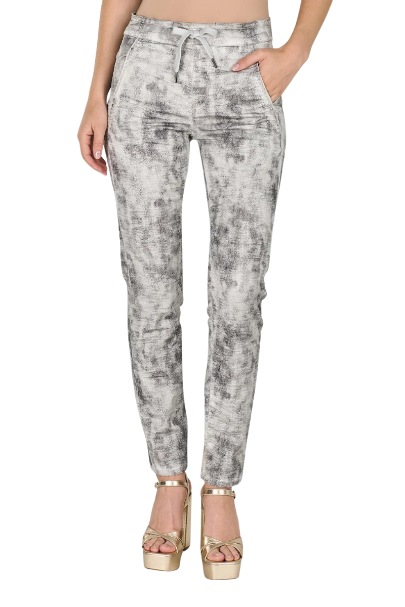 Alembika Iconic Stretch Jeans In Marble - Shady And Katie - Shady And Katie