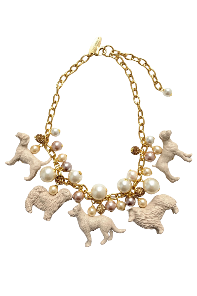 Lenora Dame Pearl Must Love Dogs Necklace - Shady And Katie - Shady And ...