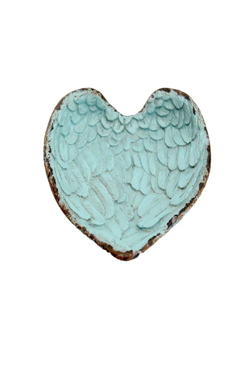 Little Angel Wings Heart Dish - Shady and Katie - Shady And Katie