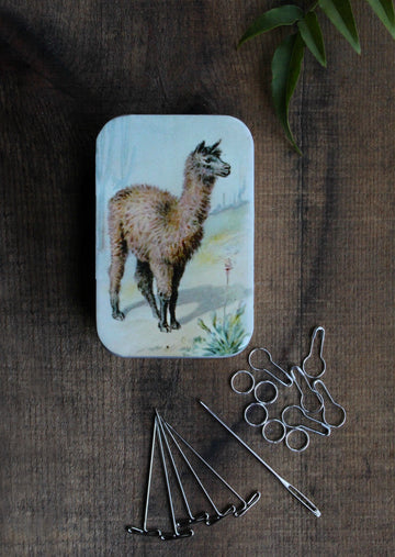Llama Knit Kit (with scissors) - For Yarn's Sake