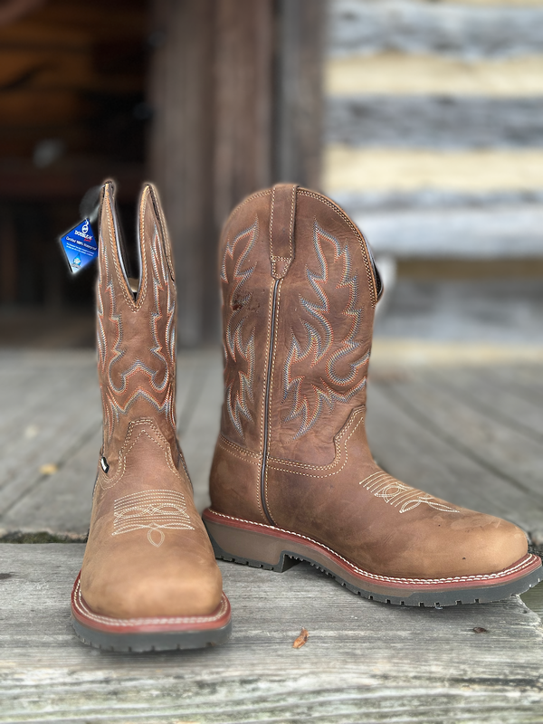 Shop Durable Men's Safety Toe Work Boots - ASTM Certified - Hewlett & Dunn