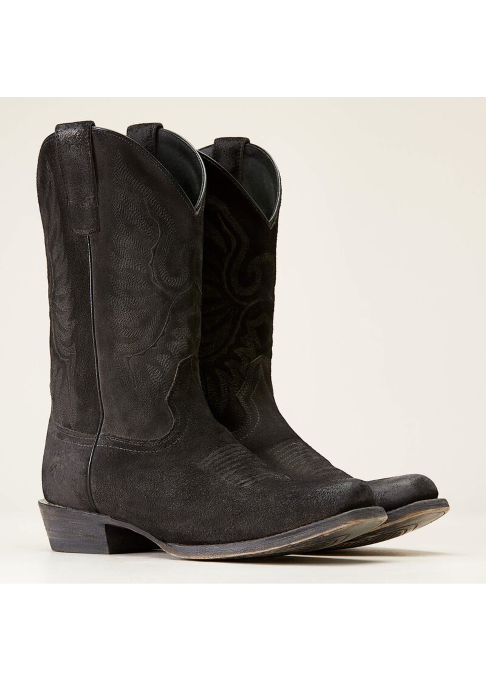 Ariat Mens Circuit High Stepper Boots - Distressed Black Ariat Mens Circuit High Stepper Boots - Distressed Black